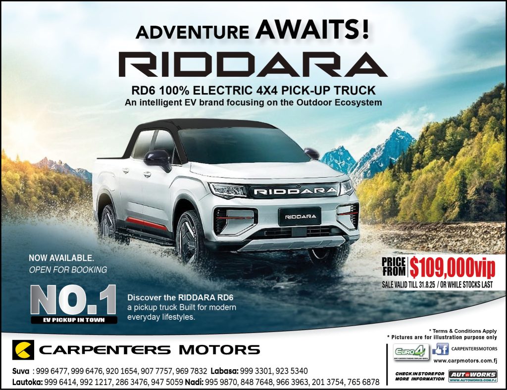 6×20-riddara-rd6-electric-4wd | Carpenters Motors Fiji | Vehicle Dealer